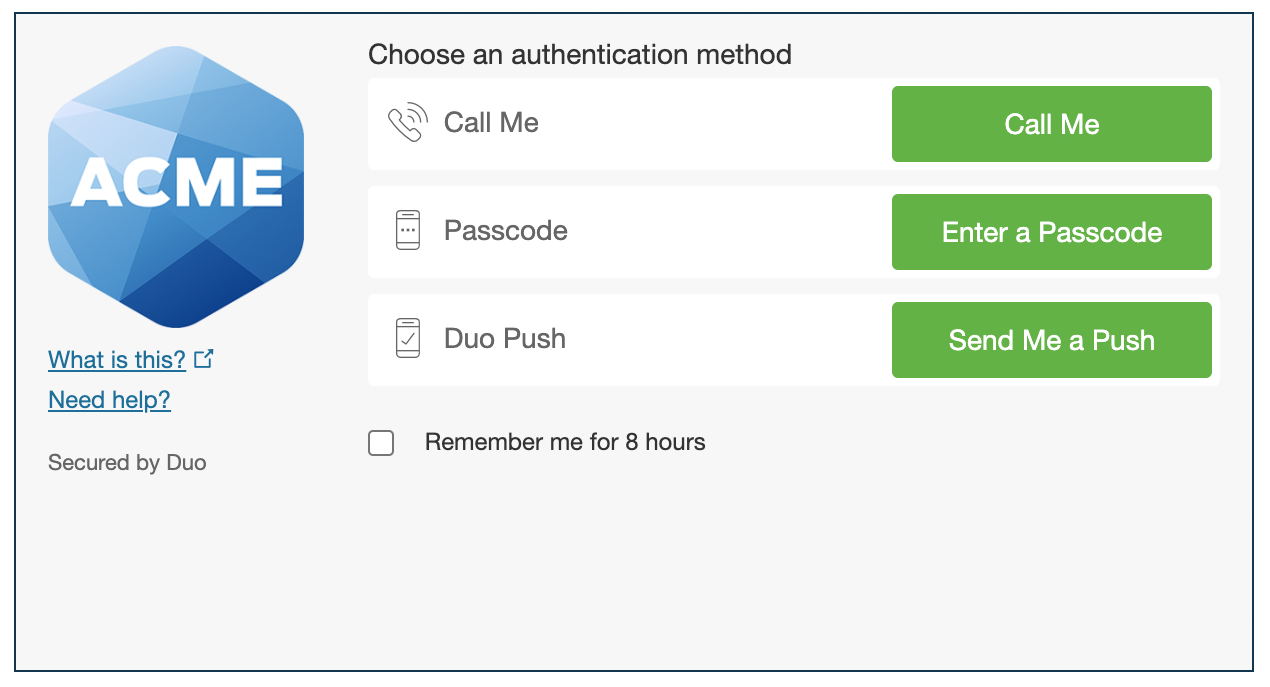Duo Administration - Change Settings | Duo Security