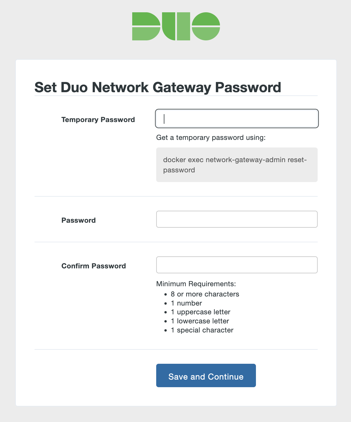 Duo Network Gateway Duo Security
