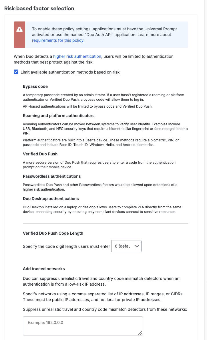 Duo Risk-Based Authentication | Duo Security